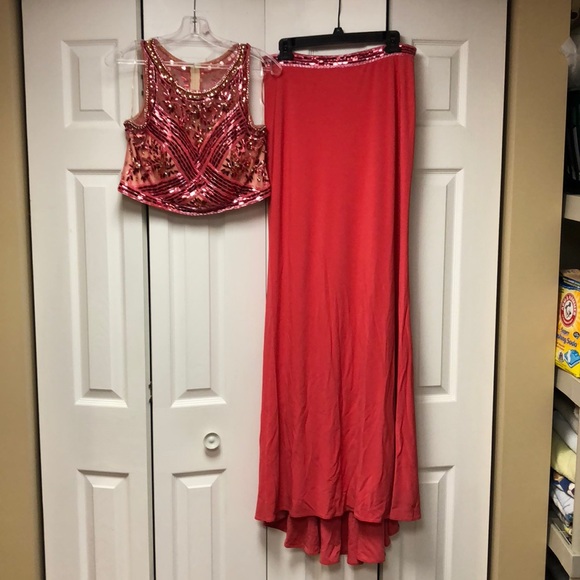 Mori Lee | Dresses | Mori Lee Two Piece Prom Dress | Poshmark